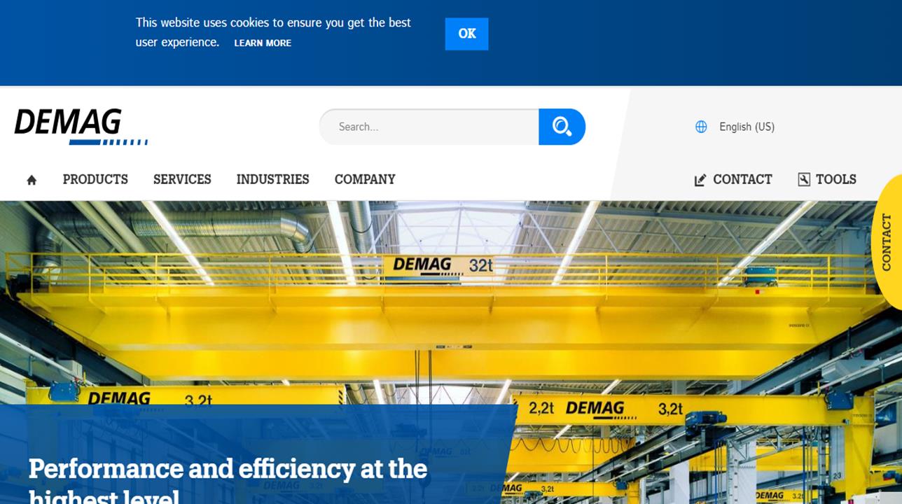 Demag Cranes & Components Corporation | Crane Manufacturers