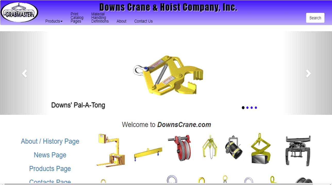 Downs Crane & Hoist Co., Inc. | Crane Manufacturers